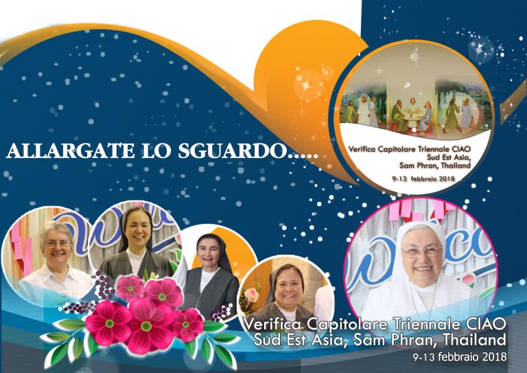 ALLARGATE LO SGUARDO… Verifica Capitolare Triennale CIAO Sud Est Asia, Sam Phran, Thailand – FMA